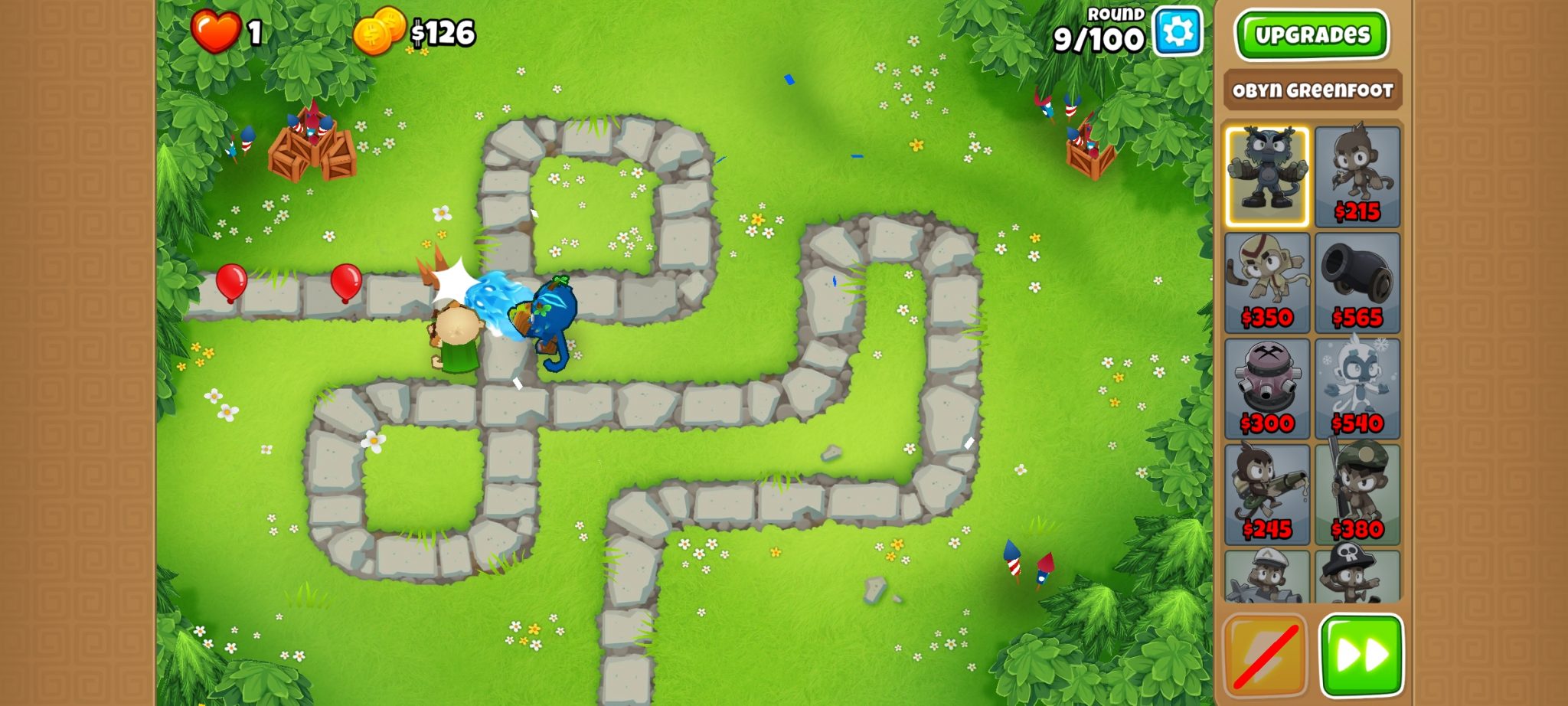 How To Easily Beat The Monkey Meadow CHIMPS In BTD6!