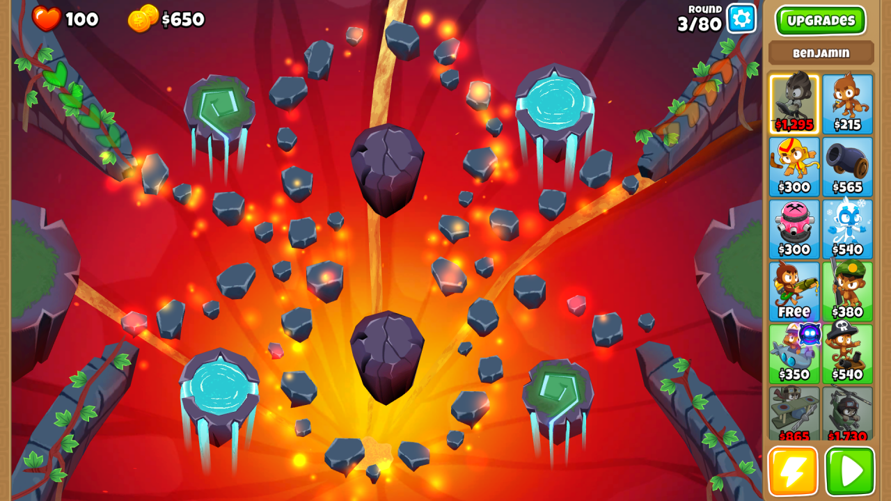 Difficulties with CHIMPS? Explore these easy BTD6 maps!