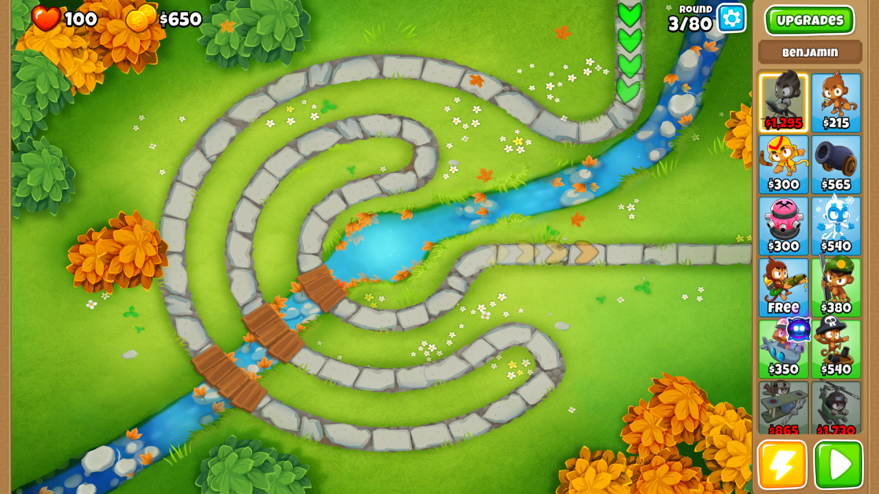 Difficulties with CHIMPS? Explore these easy BTD6 maps!