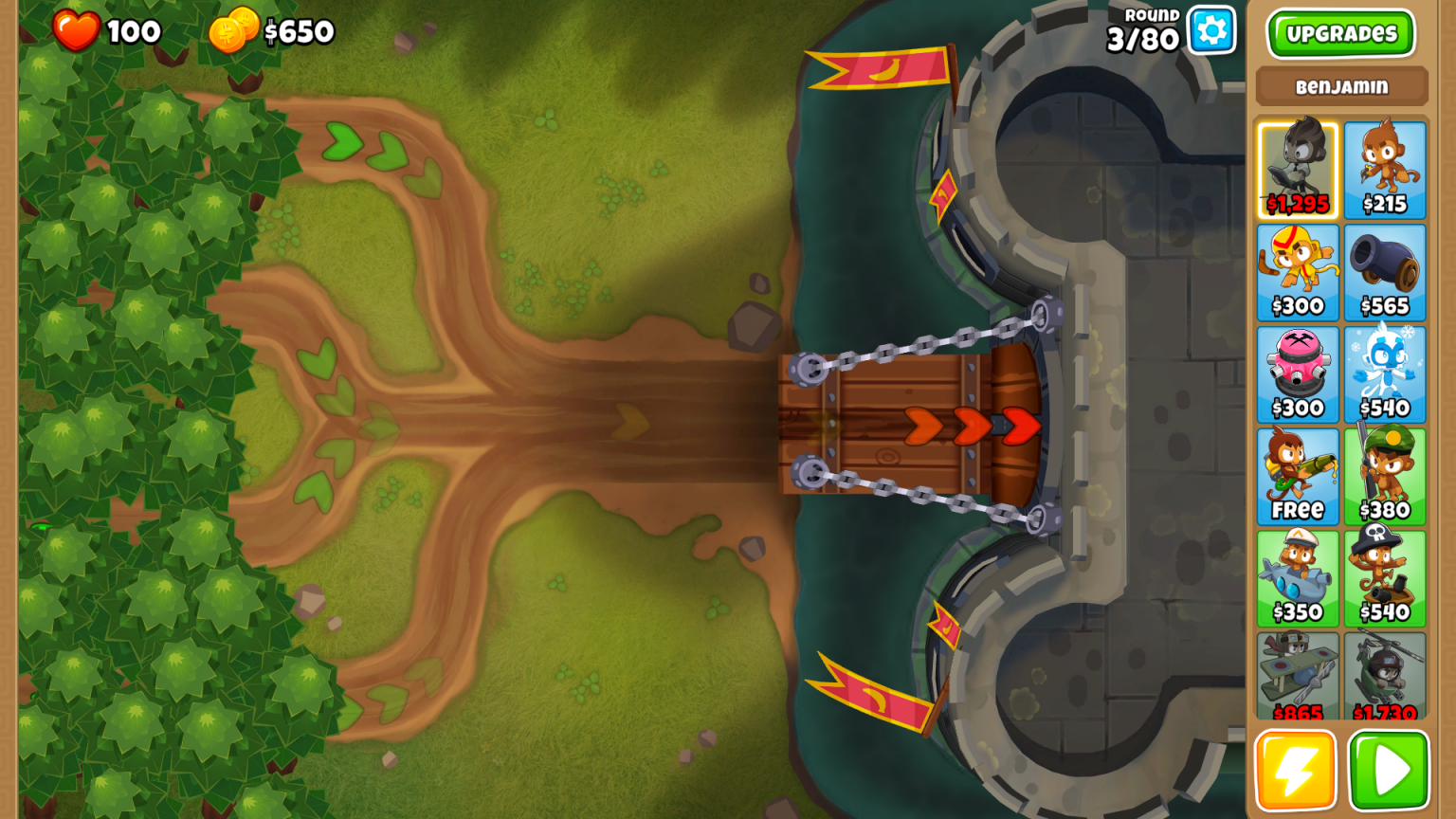Difficulties with CHIMPS? Explore these easy BTD6 maps!